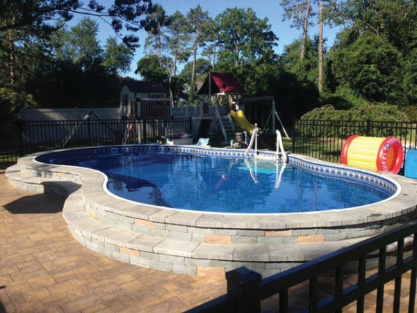 Semi-Inground Pool Builder in Rockland, Westchester & Orange County, NY